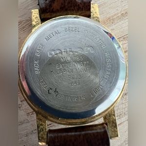 Milan | Accessories | Milan Ladies Watch Vintage Gold Tone Case Wdate ...
